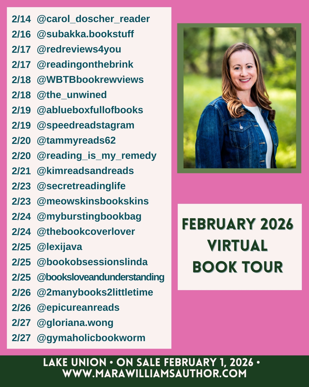 February 2026 Virtual Book Tour for THE EPICENTER OF FOREVER by Mara ...